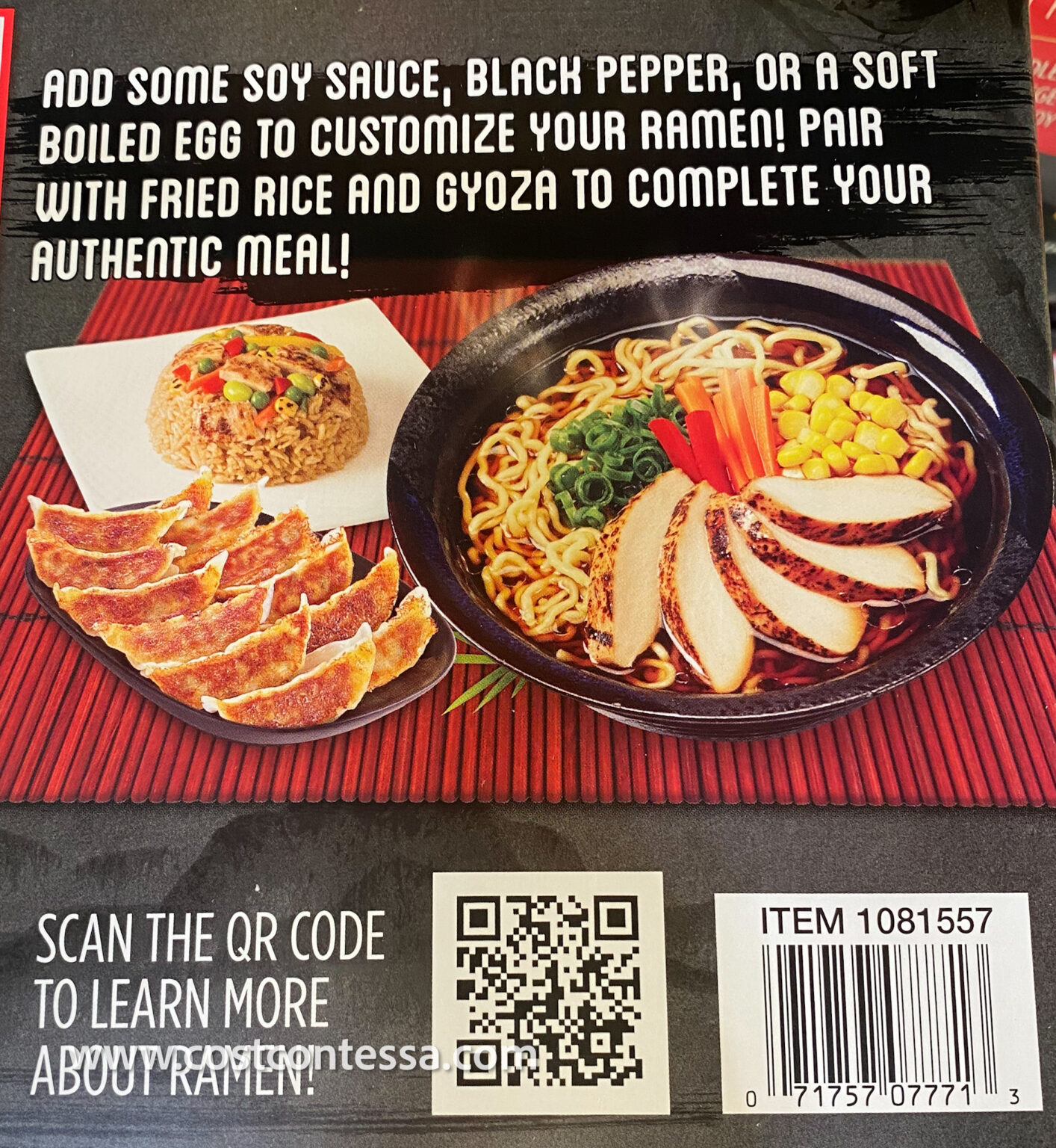 Costco Shoyu Ramen with chicken - Frozen Ramen BowlS | CostContessa