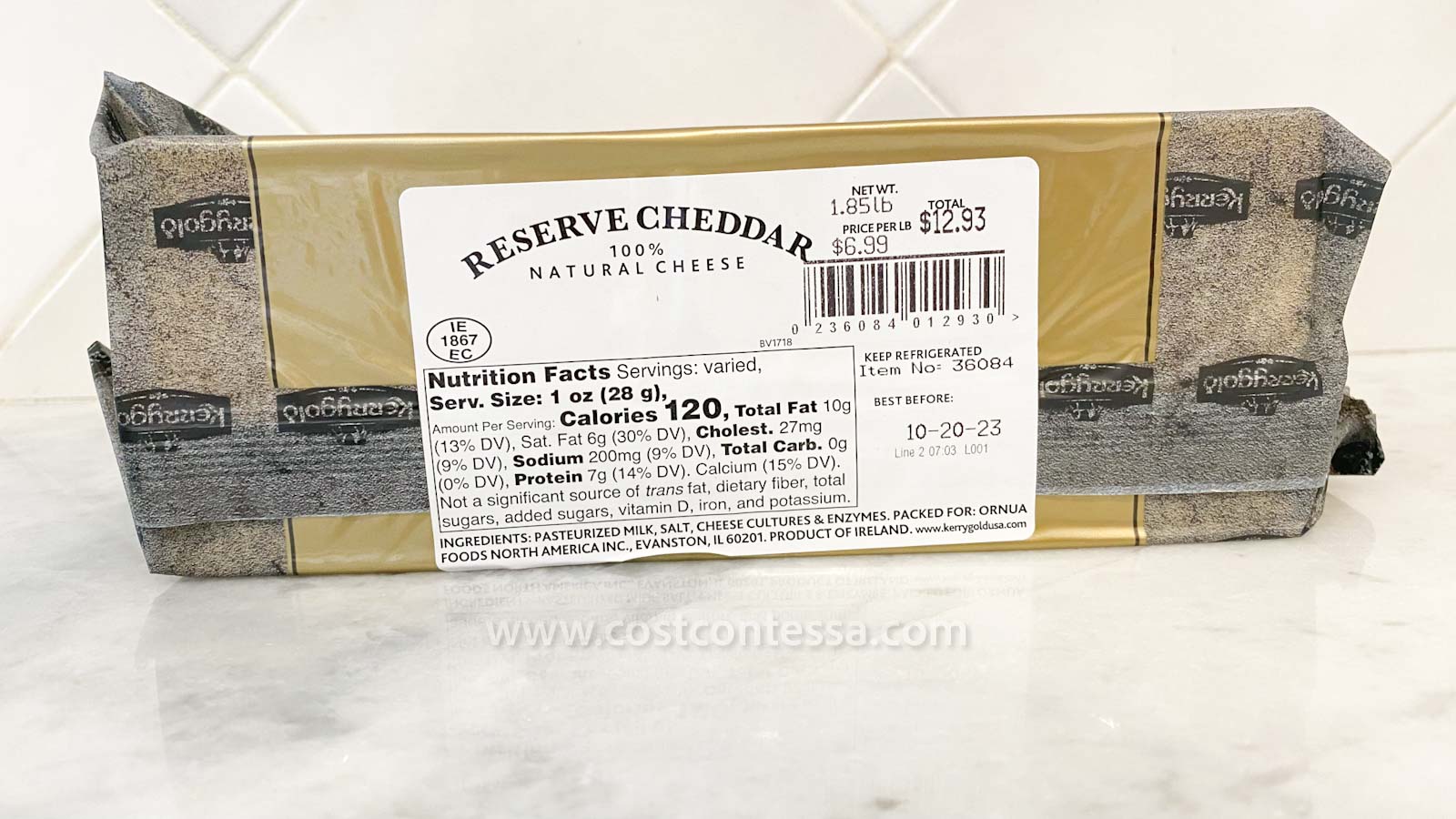 Kerrygold Reserve Cheddar at Costco | CostContessa